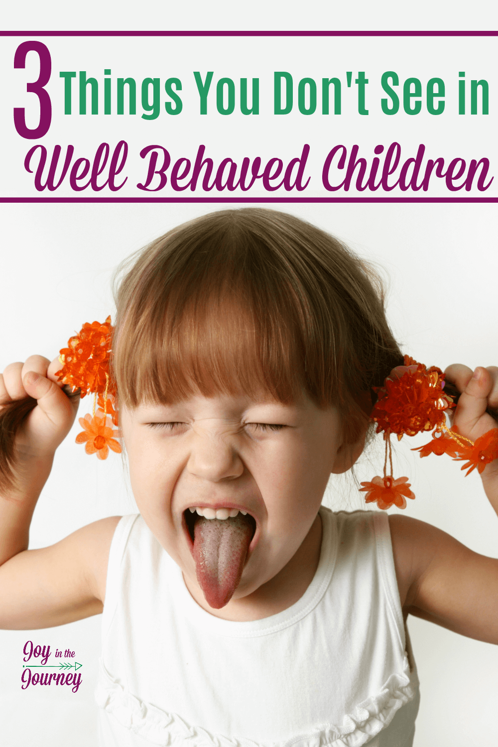 3 Things You Don’t See In Well Behaved Children - Joy in the Journey
